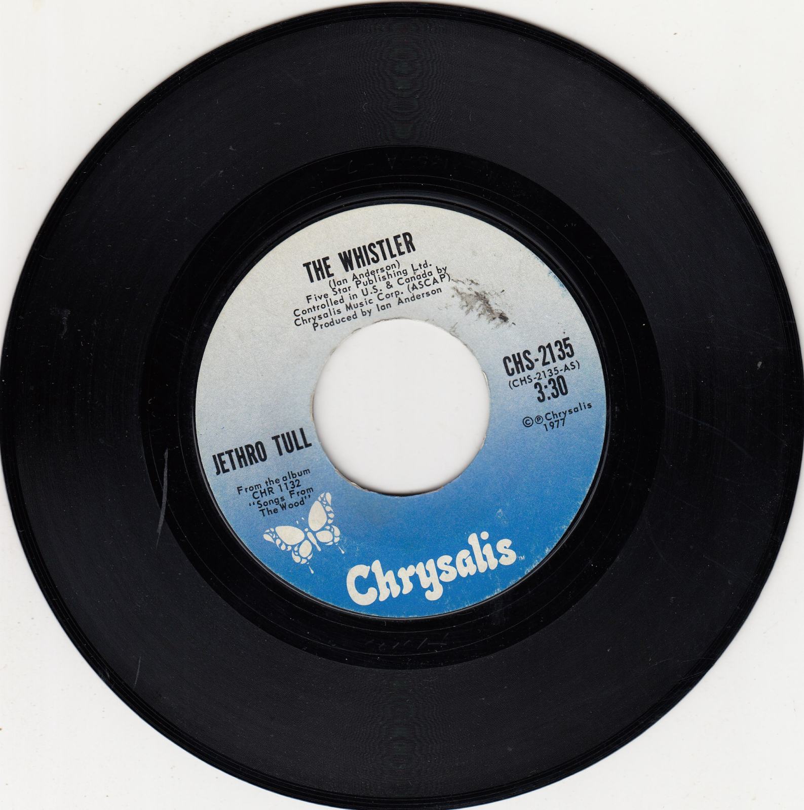 JETHRO TULL THE WHISTLER STRIP CARTOON SINGL GRAMOFONSKA PLOČA