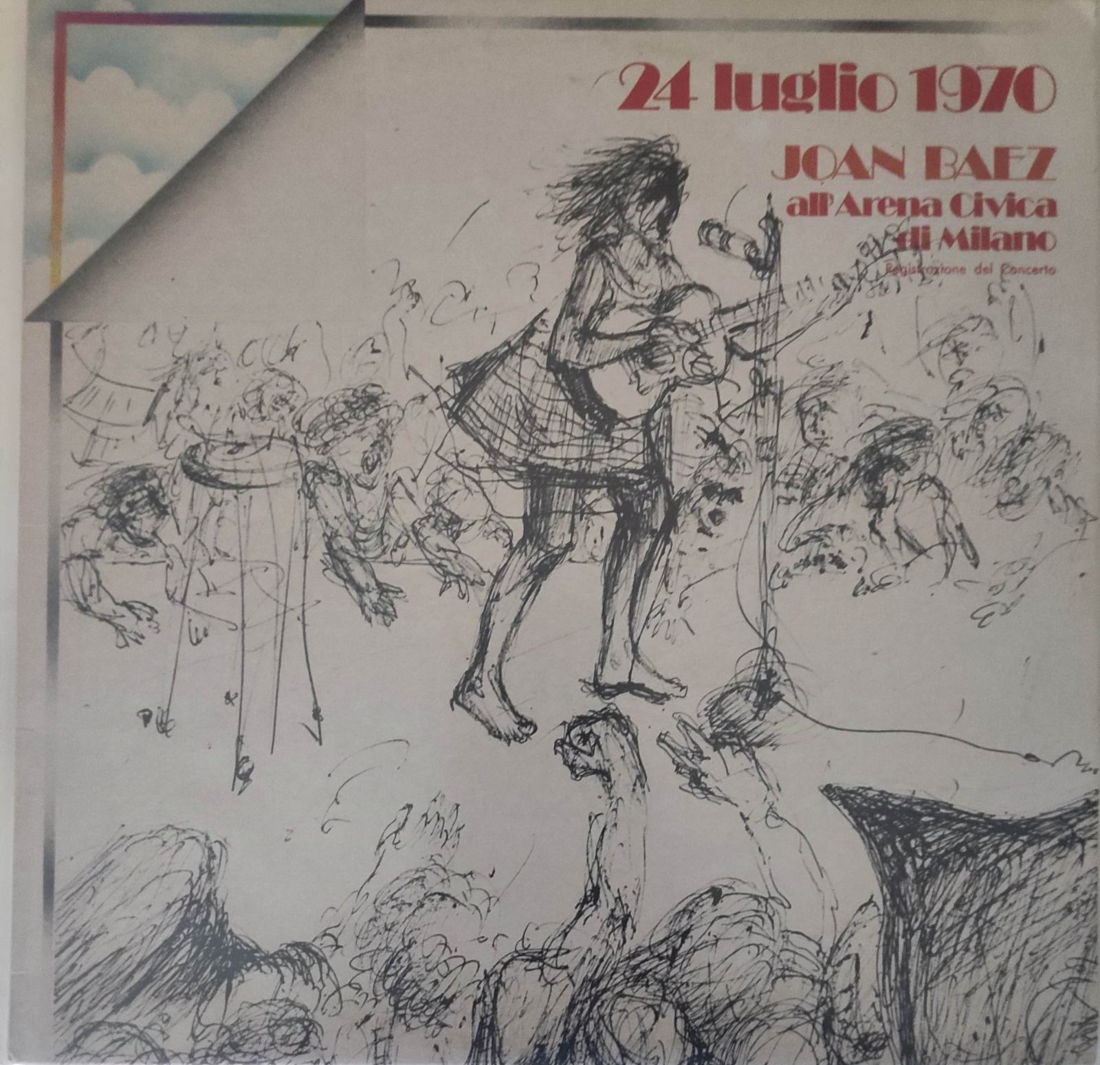 Joan Baez – 24 Luglio 1970 - Joan Baez AllArena Civica Di Milano