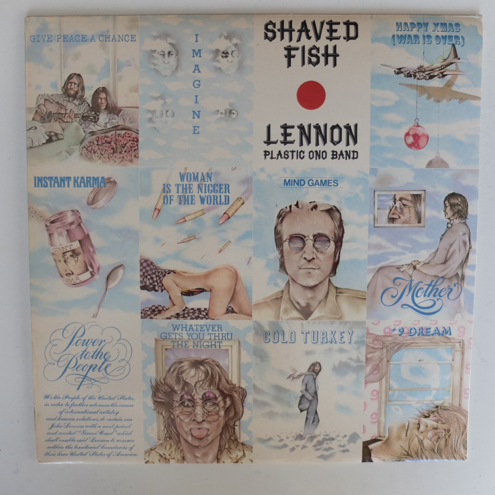 John Lennon, Plastic Ono Band – Shaved Fish, Sweden Press