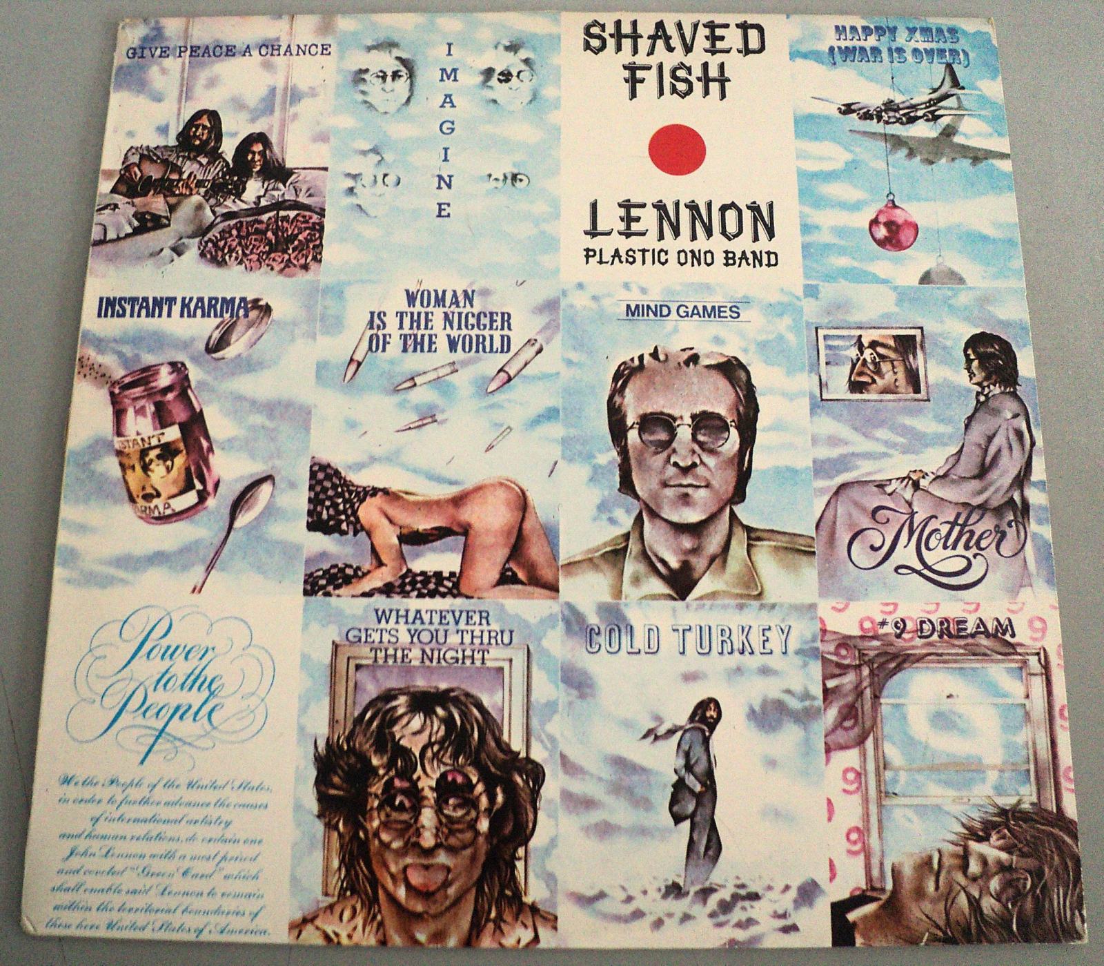 JOHN LENNON - SHAVED FISH - LP PLOČA