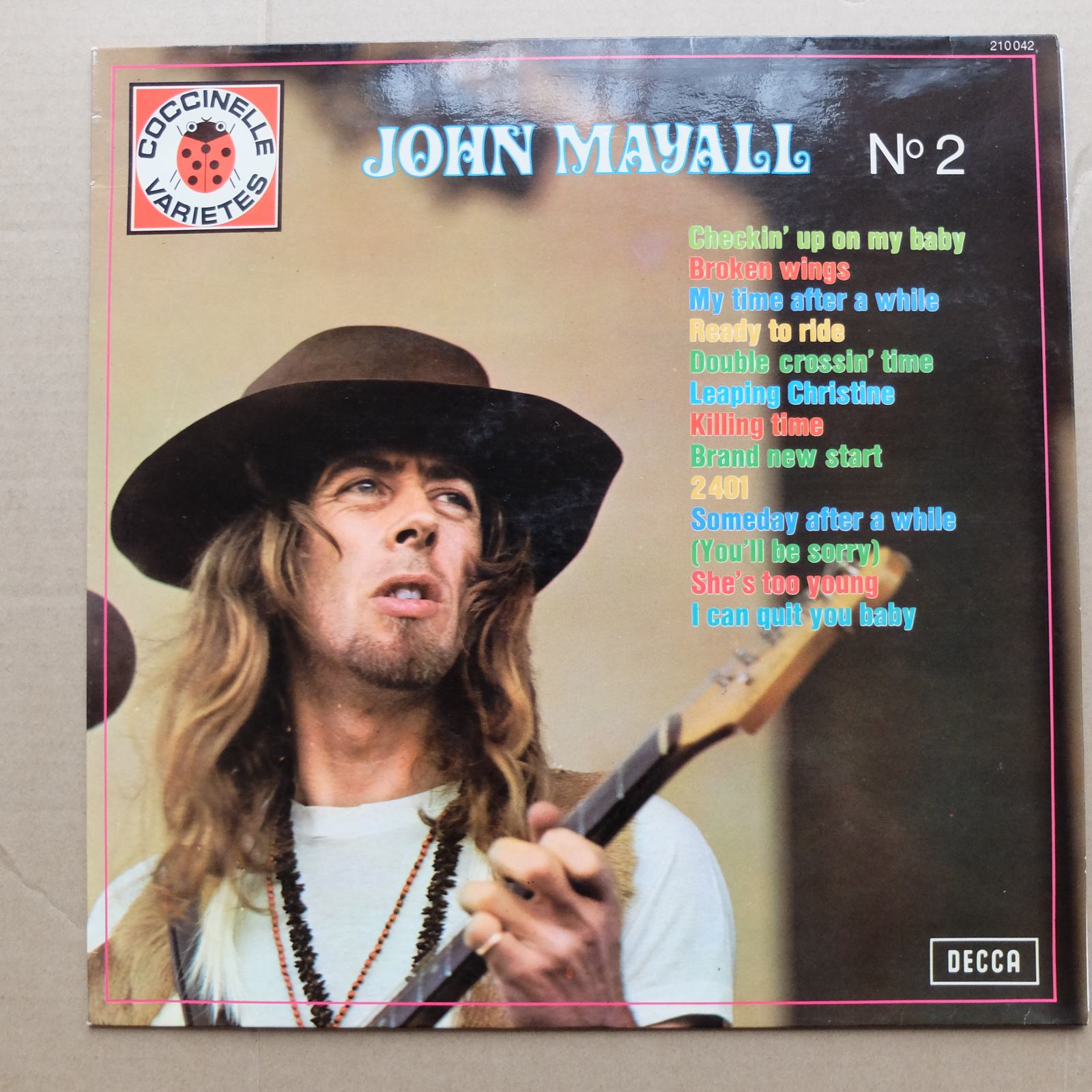 John Mayall – John Mayall N° 2, France Press
