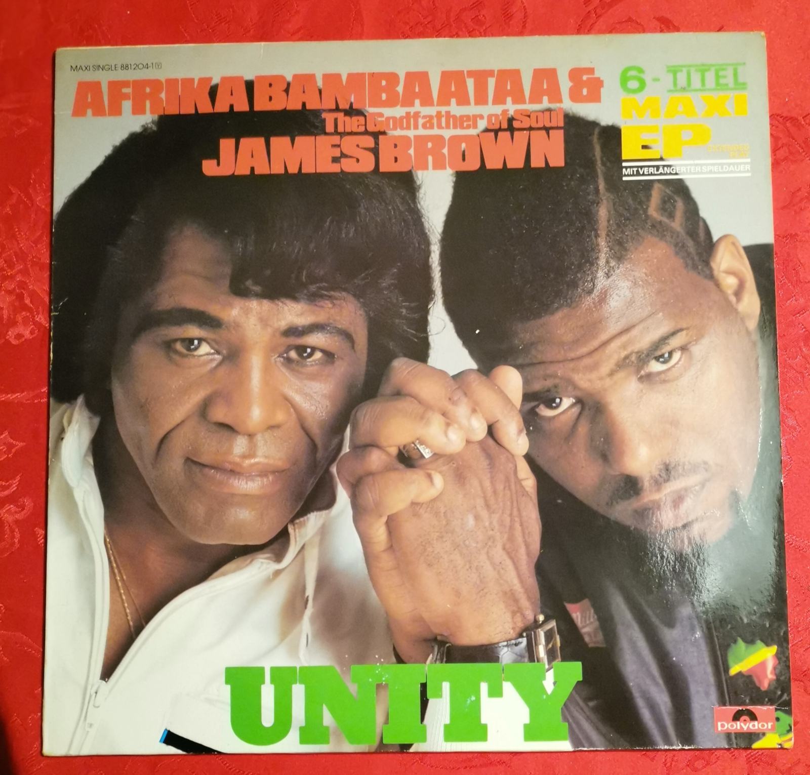 LP AFRIKA BAMBAATAA & JAMES BROWN: Unity