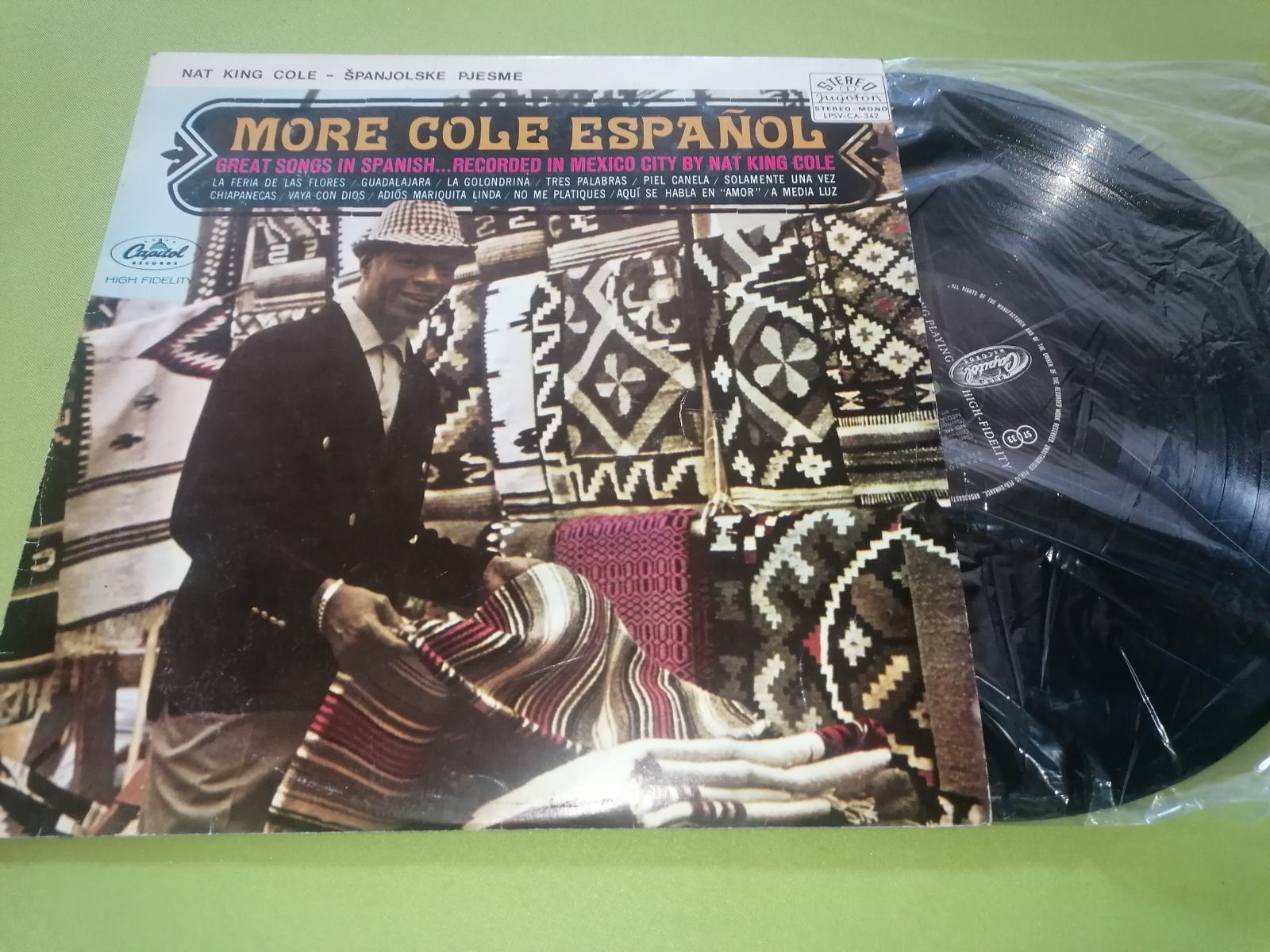 LP - Nat King Cole ‎– More Cole Espanol