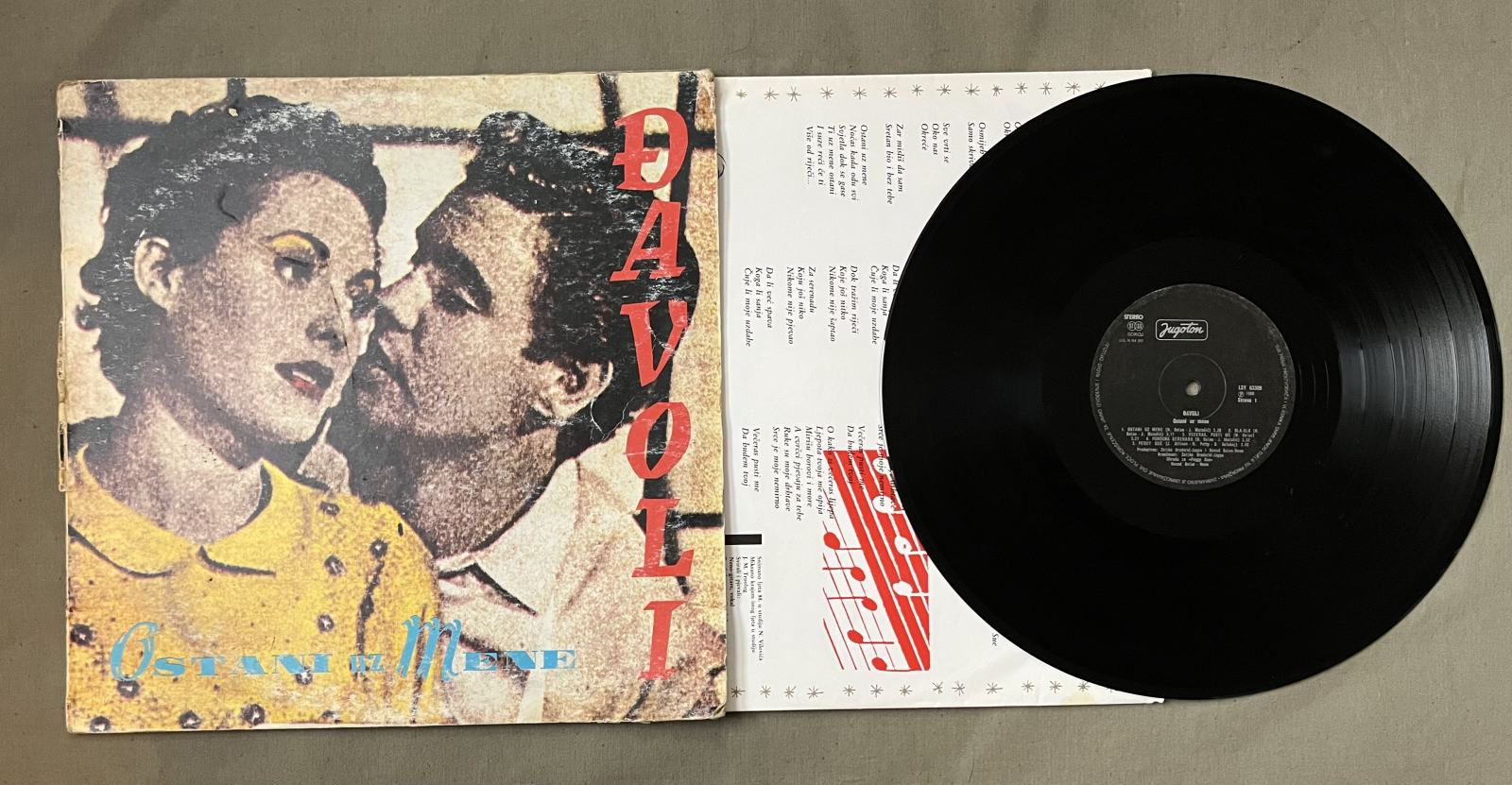 LP PLOČA, ĐAVOLI - OSTANI UZ MENE