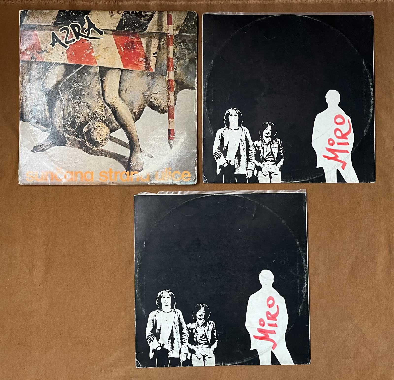 LP PLOČA, DUPLI ALBUM, AZRA - SUNČANA STRANA ULICE