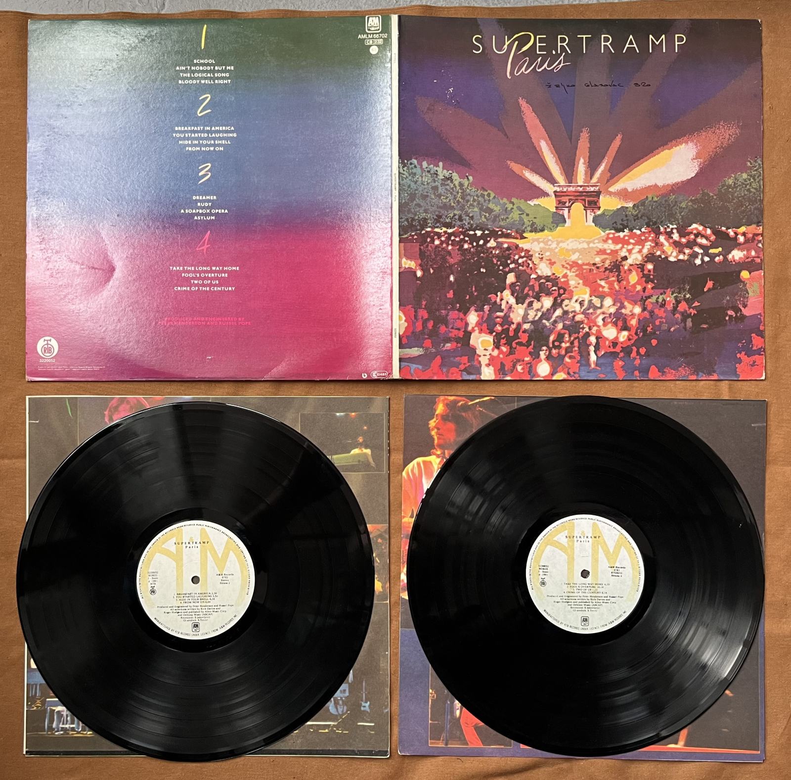 LP PLOČA, DUPLI ALBUM, SUPERTRAMP - PARIS