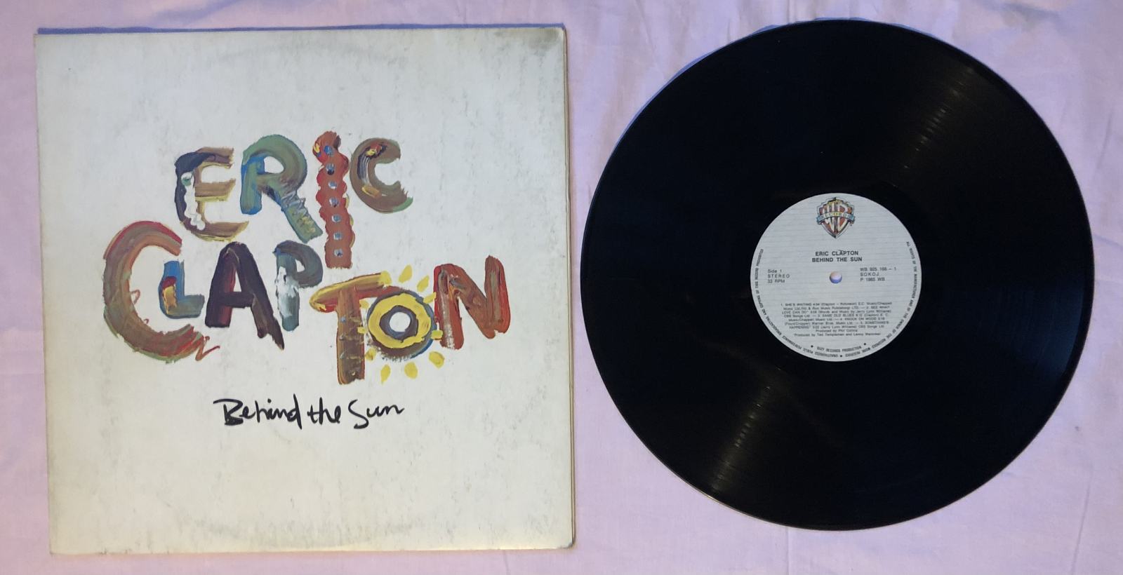 LP PLOČA, ERIC CLAPTON - BEHIND THE SUN