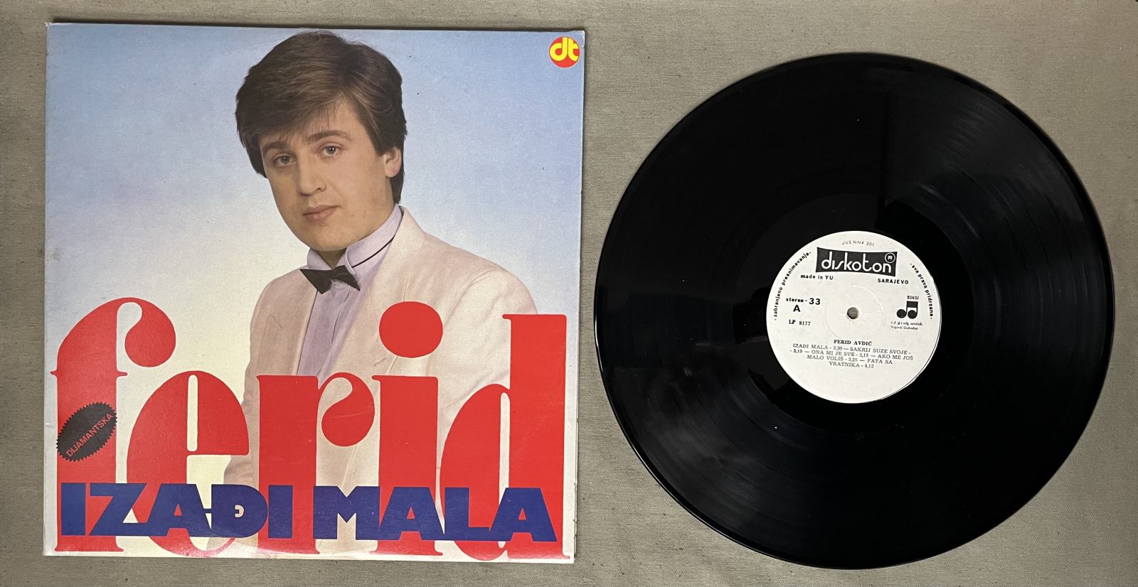LP PLOČA, FERID AVDIĆ - IZAĐI MALA