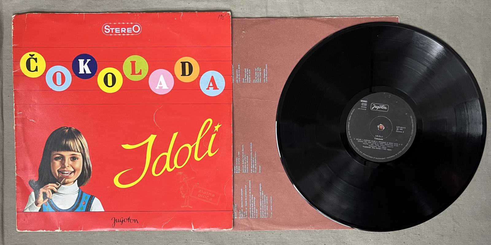LP PLOČA, IDOLI - ČOKOLADA