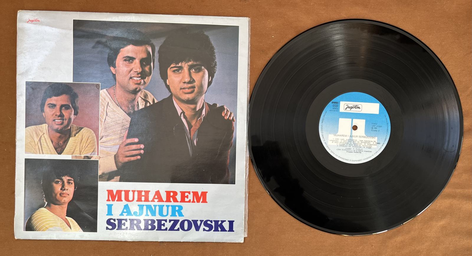 LP PLOČA, MUHAREM I AJNUR SERBEZOVSKI