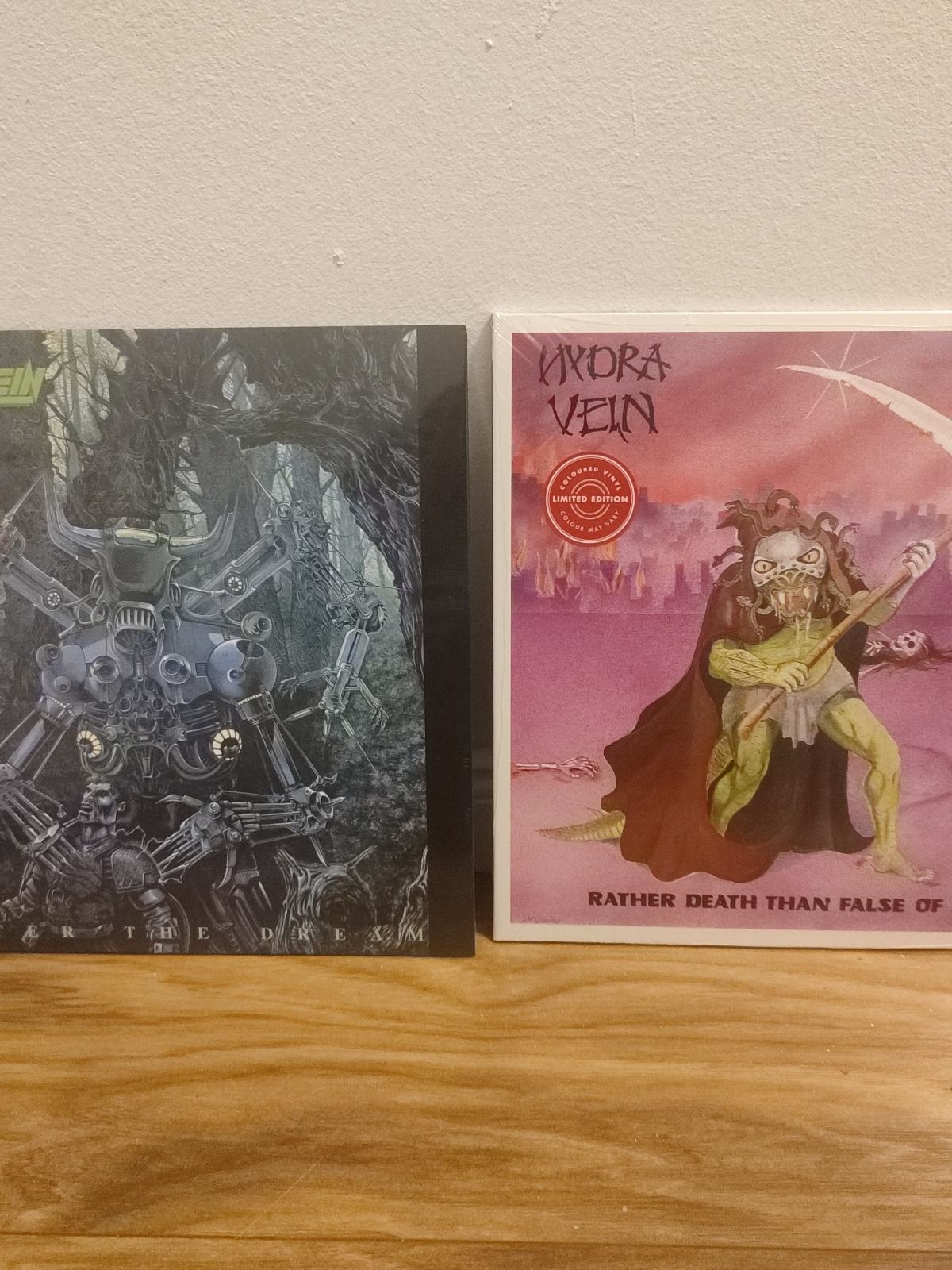 LP ploče (thrash metal) Hydra Vein - After the Dream i Rather Death...