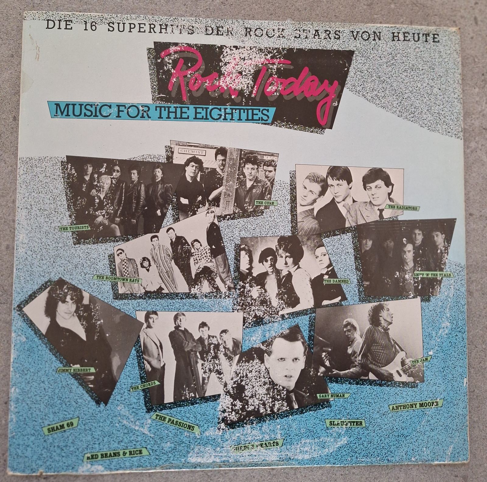 LP ROCK DANAS-16 SUPERHITS-GERMANY, 1980. godina