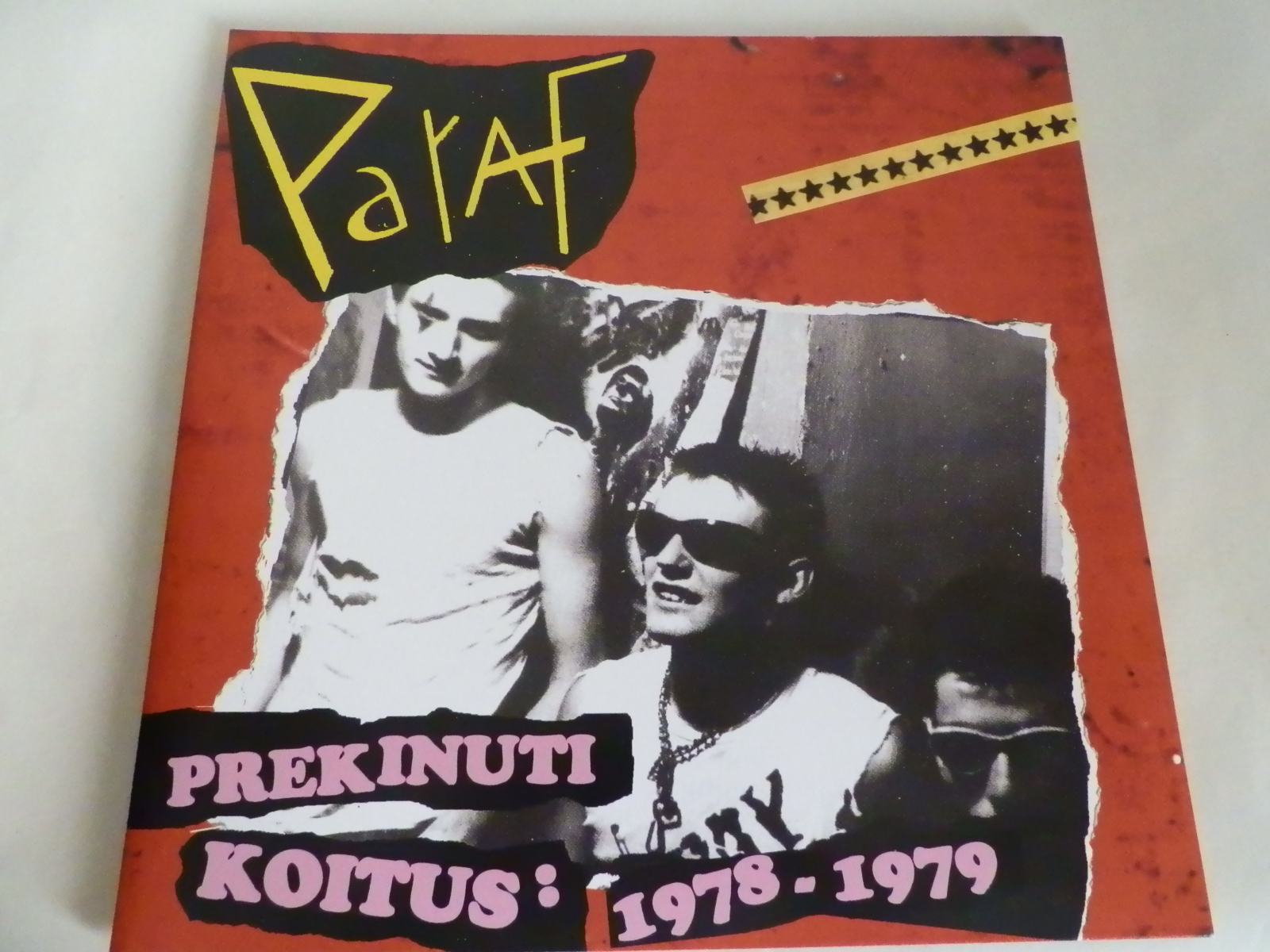 Paraf – Prekinuti Koitus: 1978 - 1979,......LP,crveni