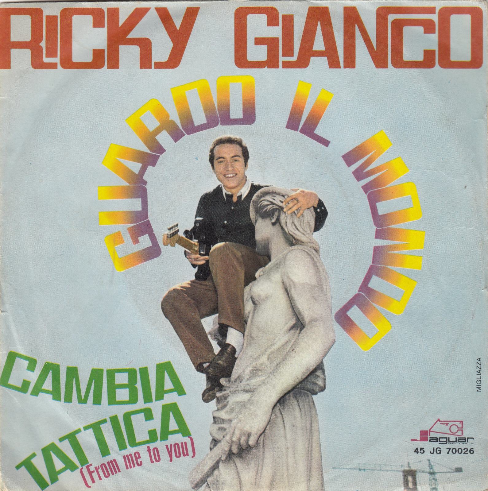 RICKY GIANCO GUARDO IL MONDO SINGL GRAMOFONSKA PLOČA