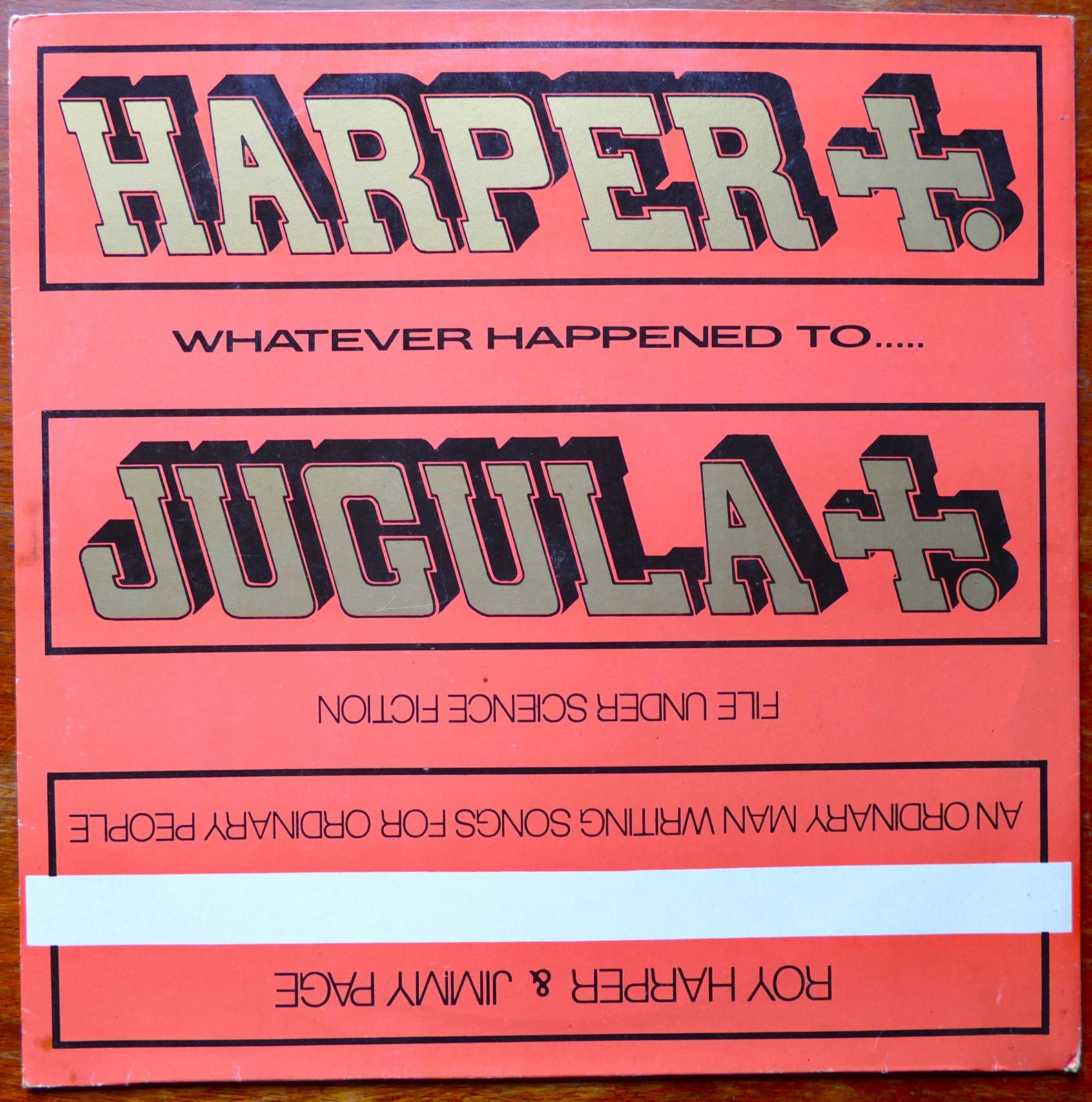 Roy Harper & Jimmy Page: What happened to Jugula?