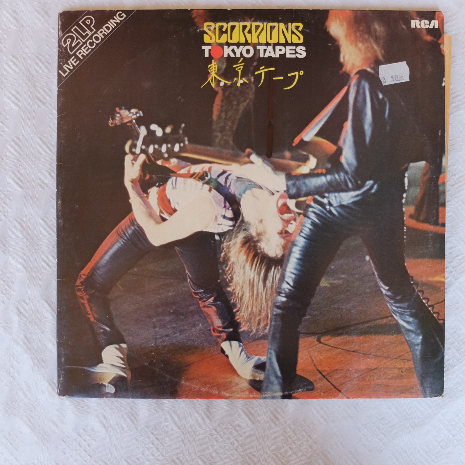 Scorpions – Tokyo Tapes, dupli LP, Italy Press