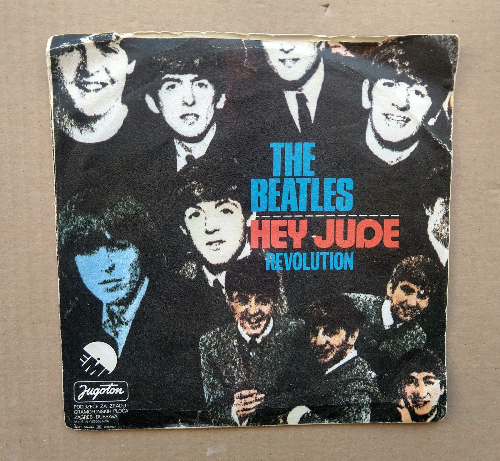 Singl BEATLES - Hey Jude / Revolution
