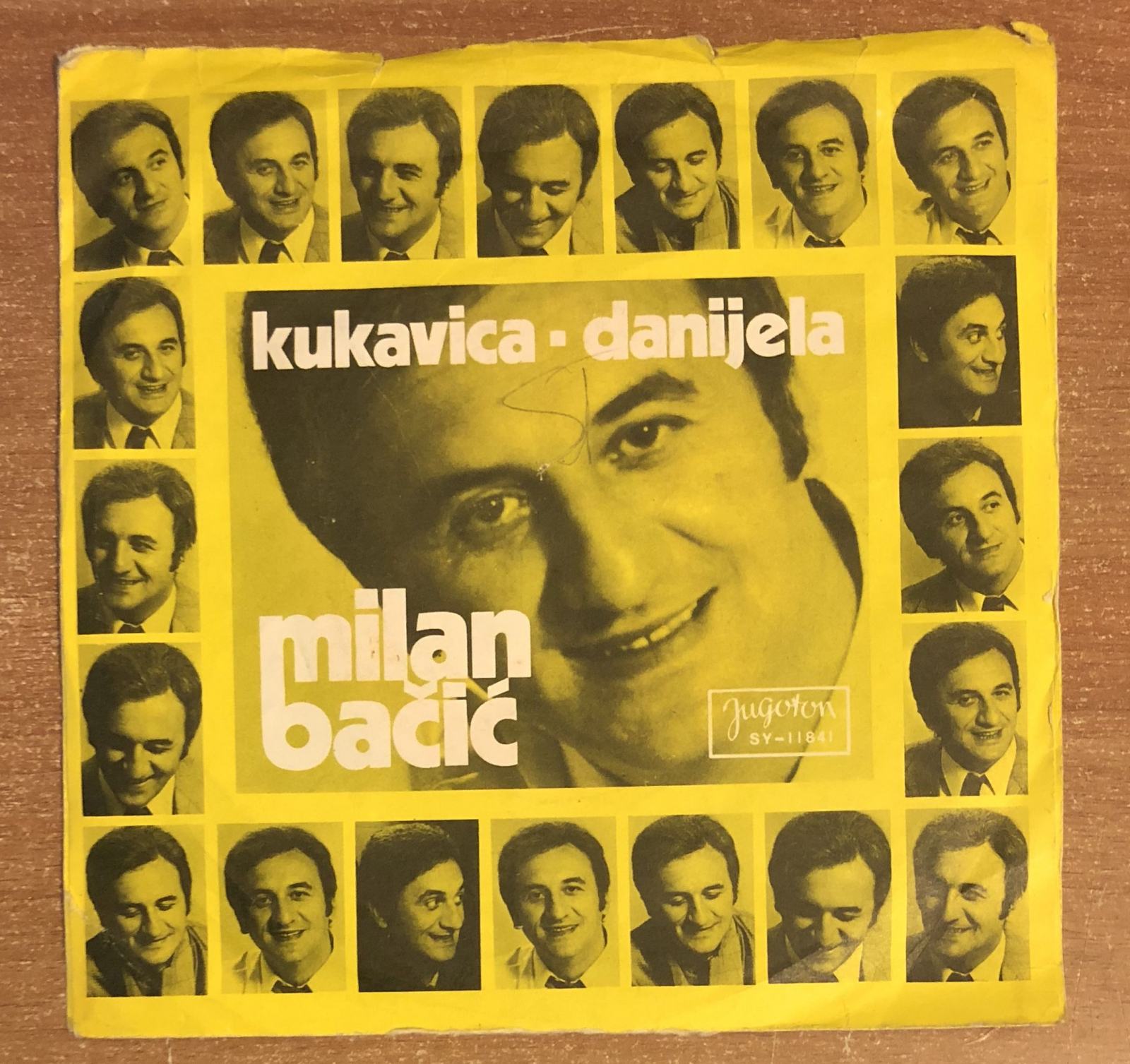 SINGL PLOČA, MILAN BAČIĆ - DANIJELA