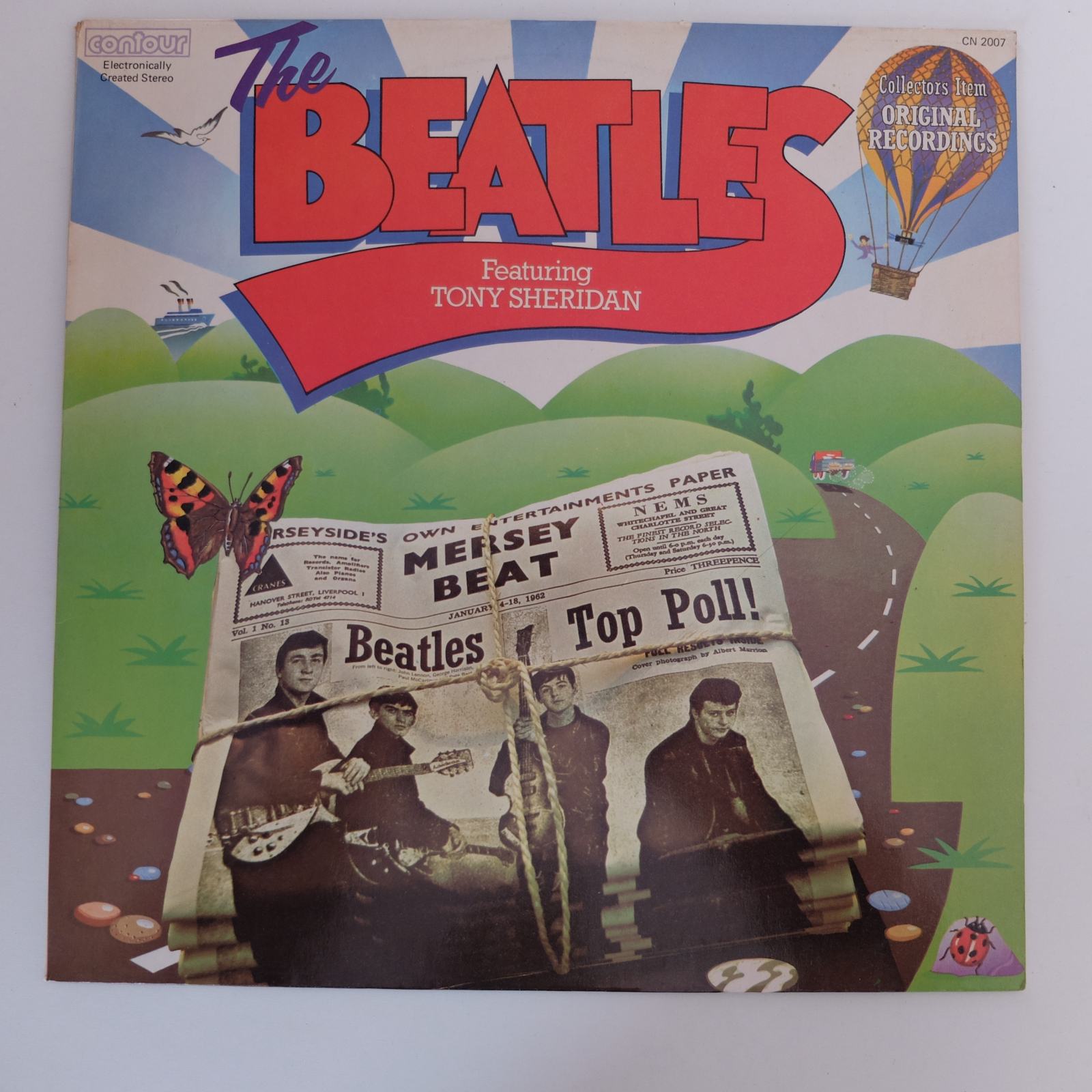 The Beatles - The Beatles Featuring Tony Sheridan, UK Press