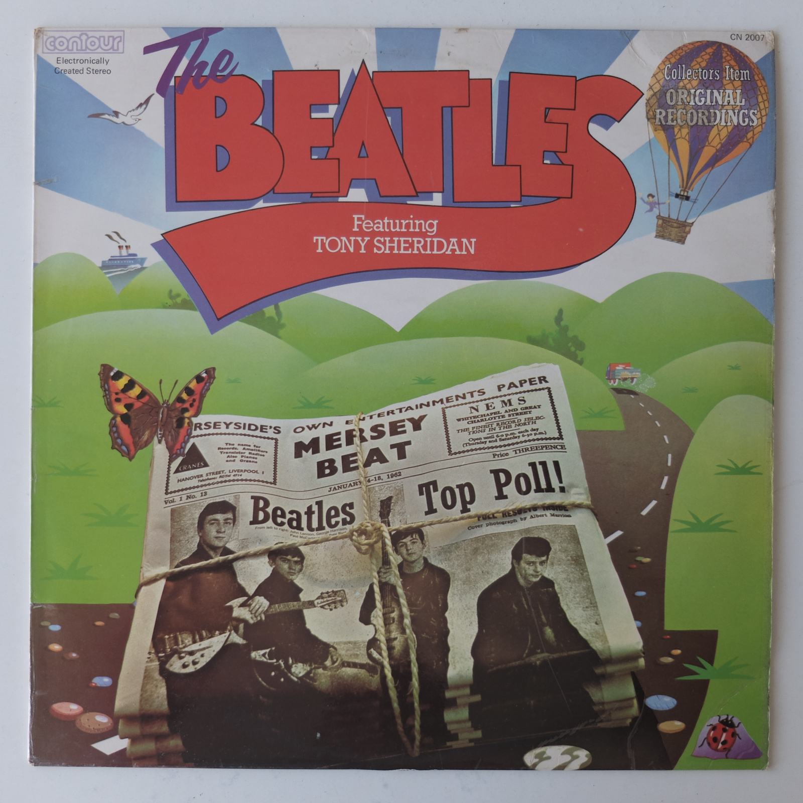 The Beatles - The Beatles Featuring Tony Sheridan, UK Press