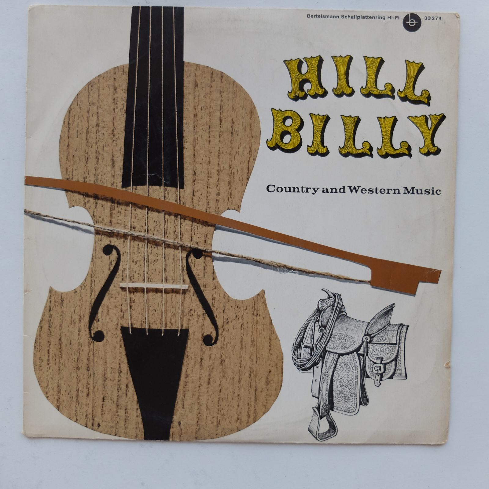 Various – Hillbilly, Country And Western Music, Mono, 10 German Press