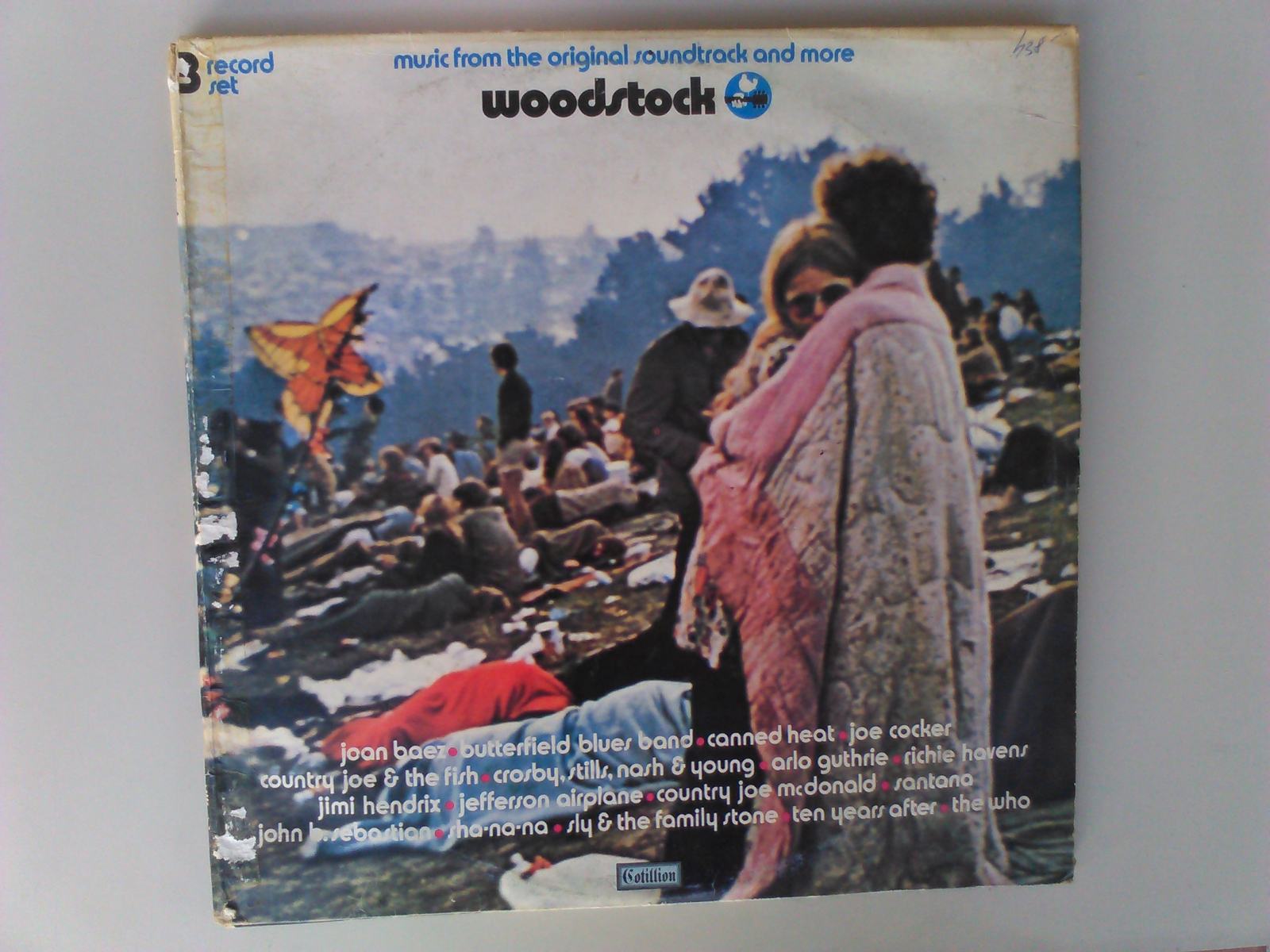 WOODSTOCK Original Soundtrack 3 Record set