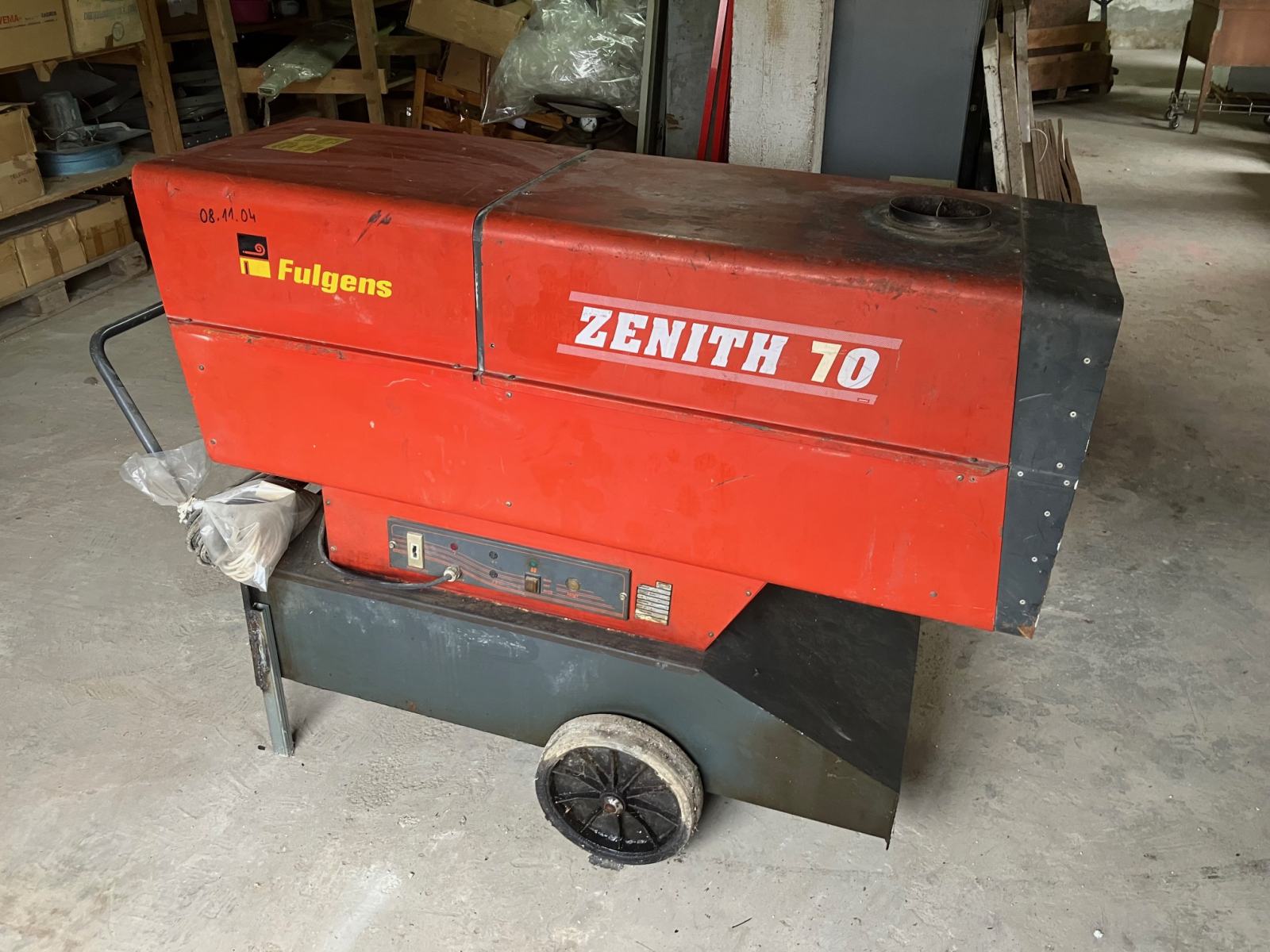 TERMOGEN - Grijač zraka 65 kw na lož ulje pokretni