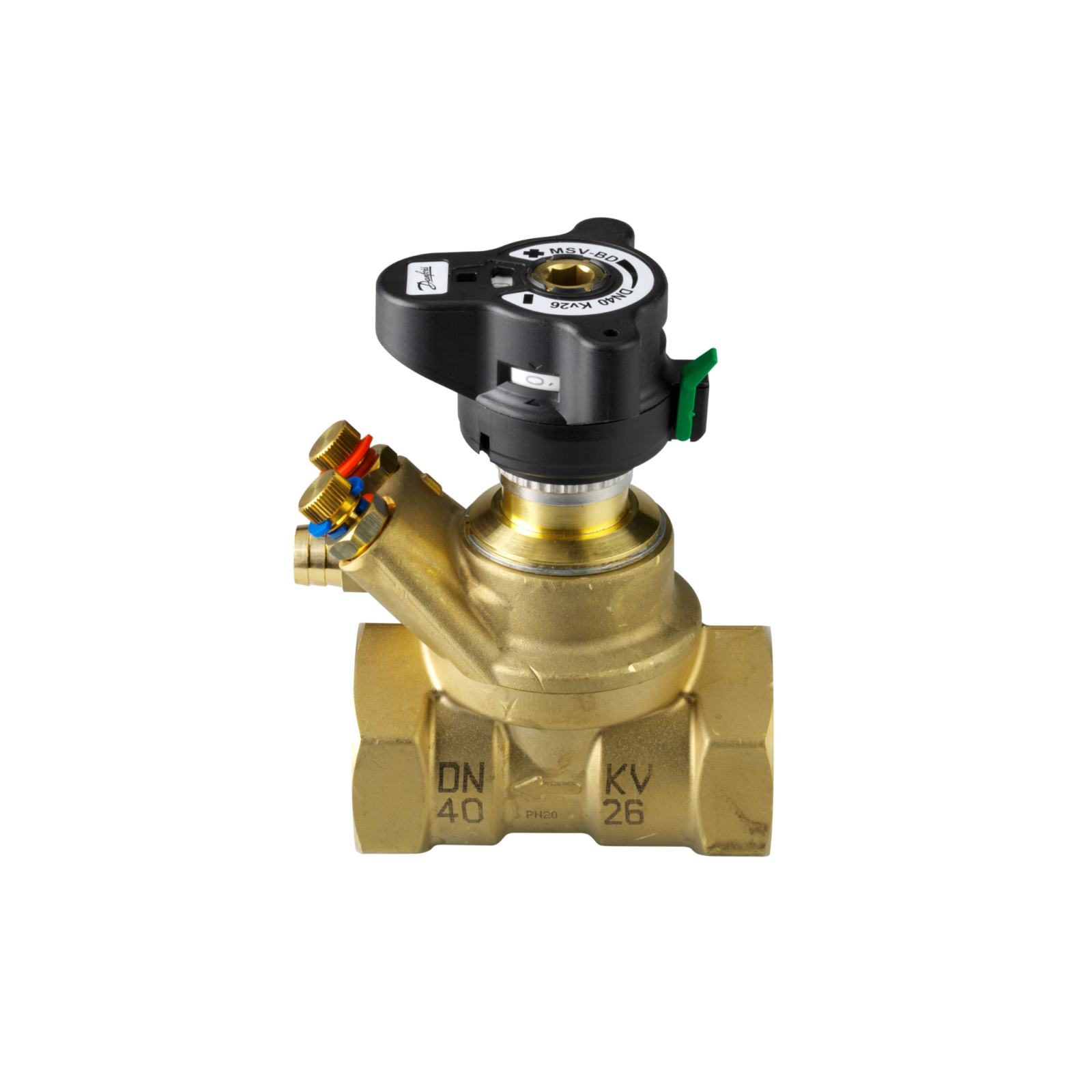 DANFOSS Ručni granski ventil MSV-BD 40 DN 40, unutarnj navoj G1 1/2,
