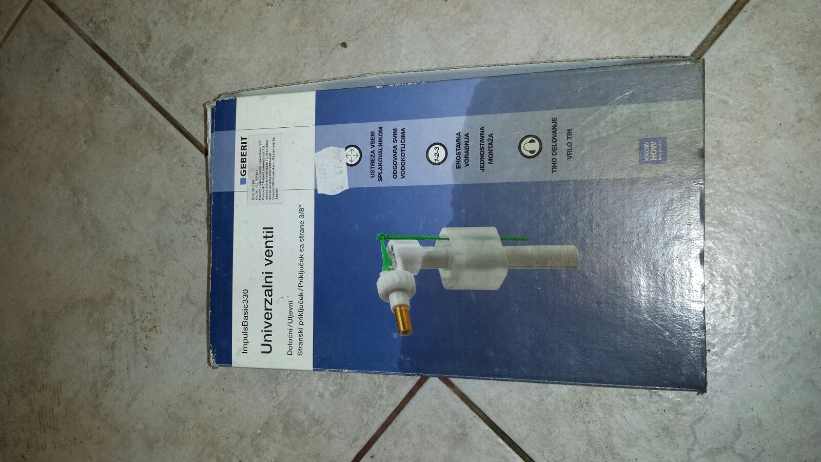 Geberit univerzalni ventil (Tresnjevka)