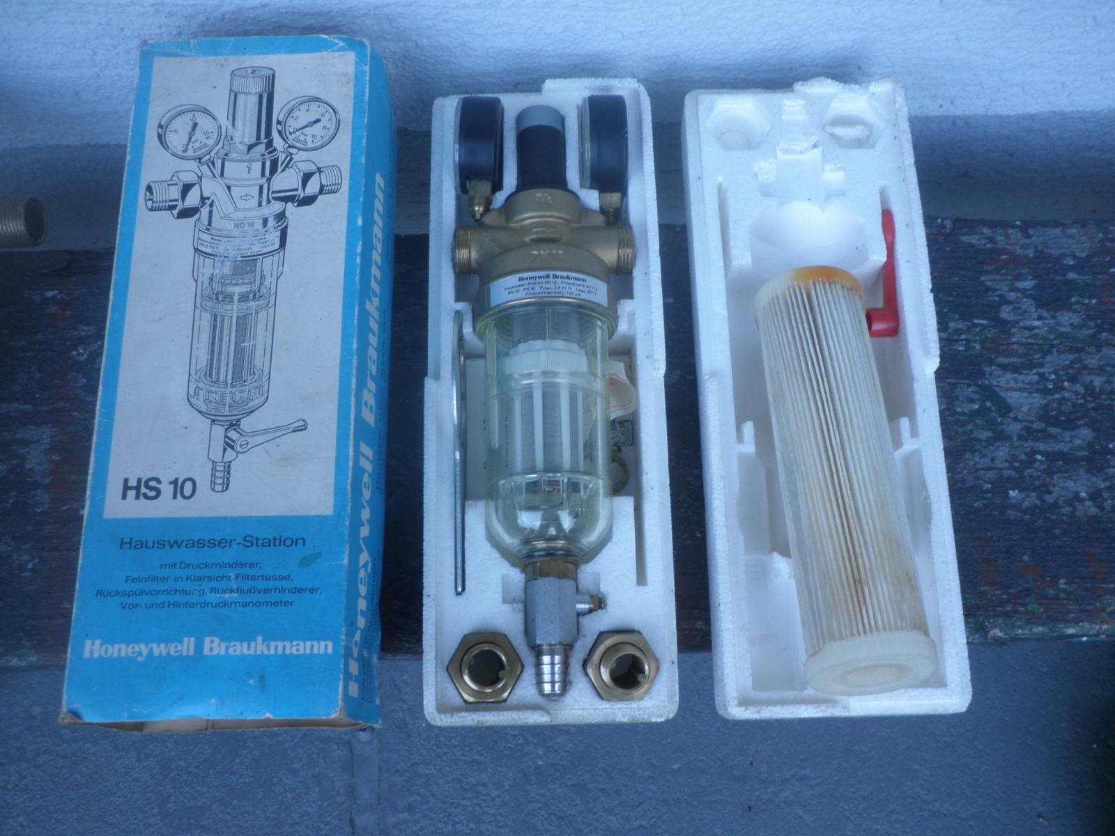 HS10 HONEYWELL BRAUKMANN - REGULATOR PRITISKA VODE I FILTER