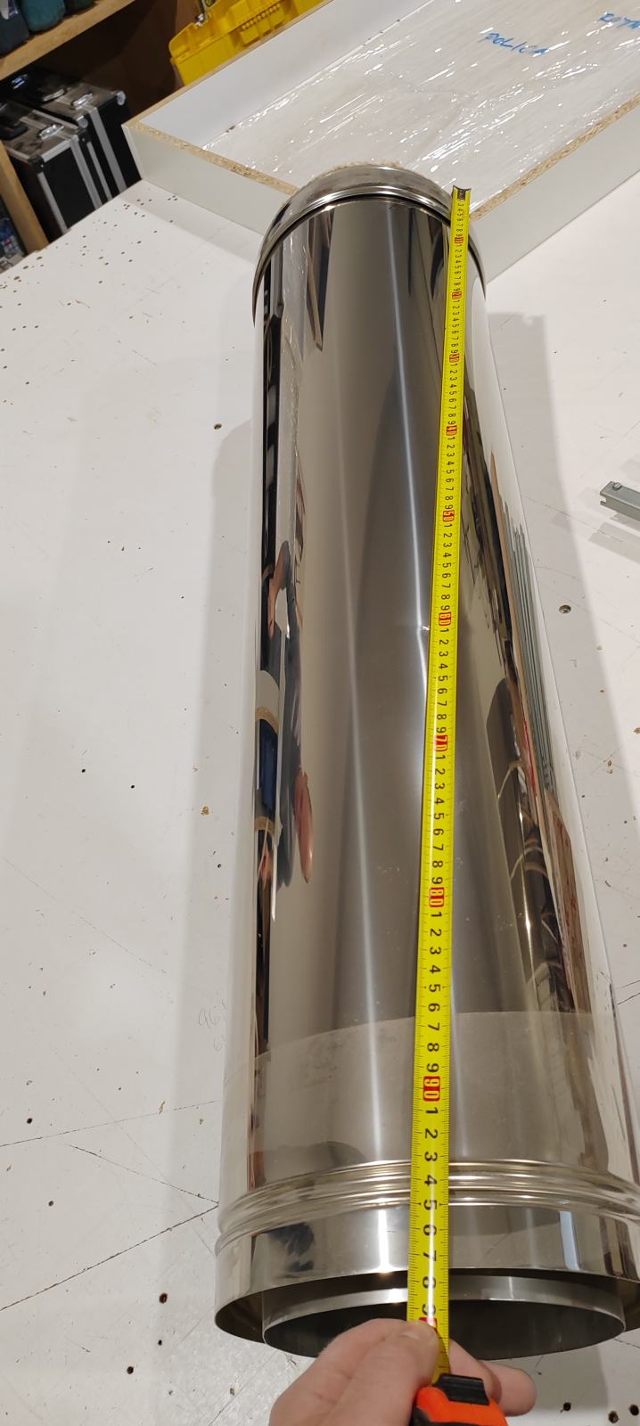 Inox cijev fi 180, element za čišćenje čađe