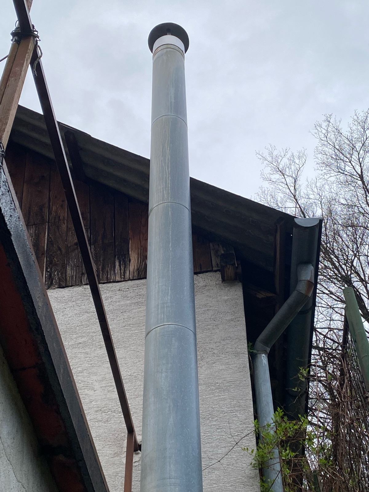 Inox dimnjak 7 metara fi20