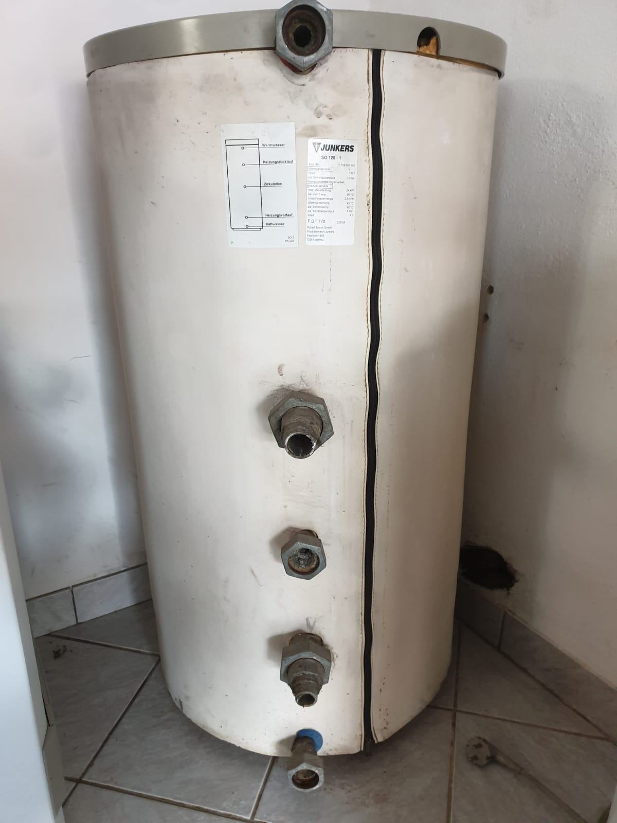 Junkers spremnik tople vode 120 l