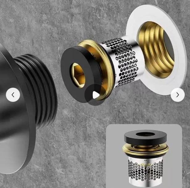 Stop Ventil Filtar za zatvaranje vode + filter cijevi Inox Mesing 3/4