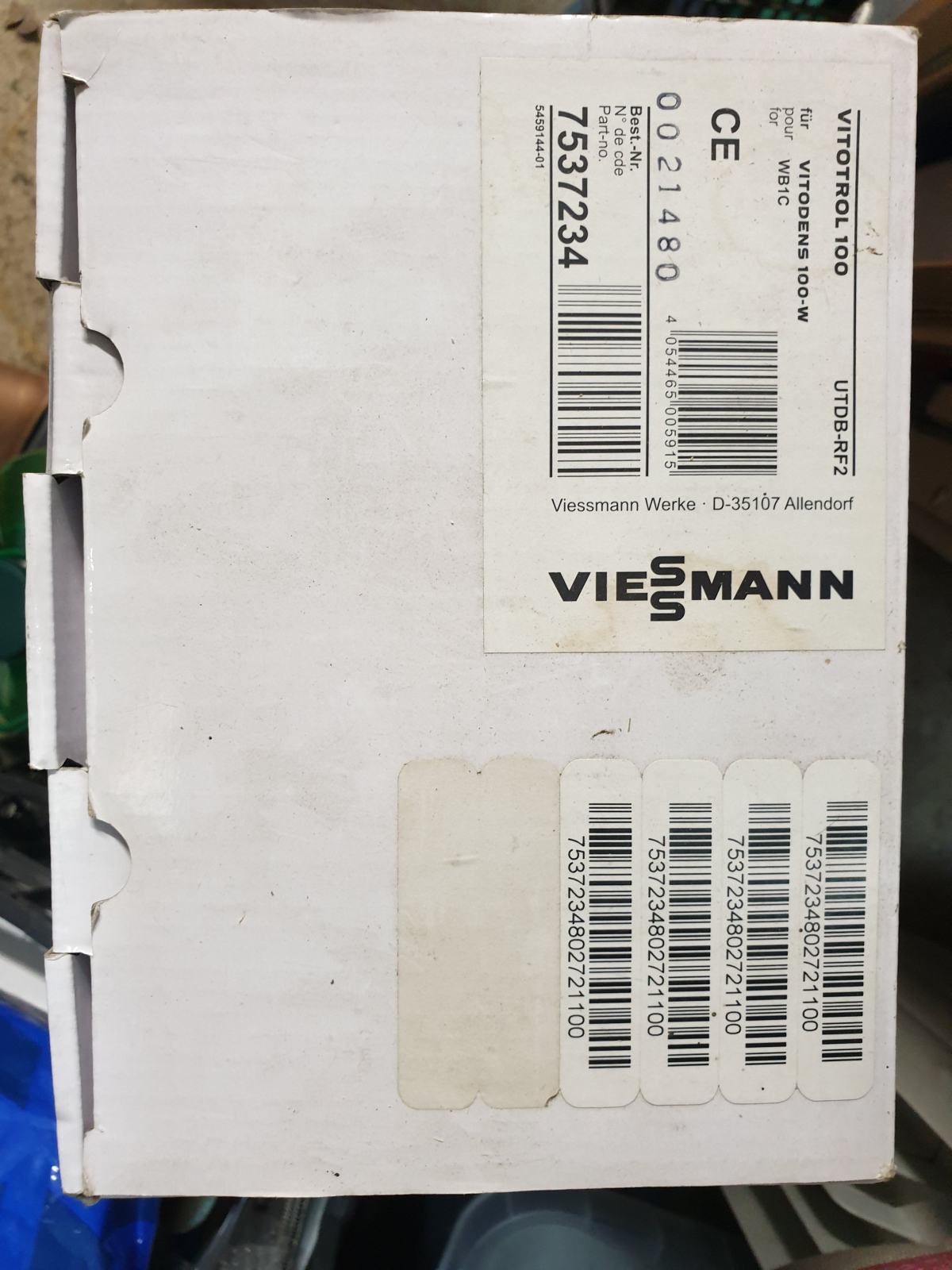 Viessmann sobni termostat Vitotrol 100 UTBD
