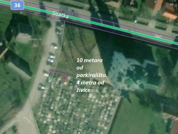 Sela kod Siska, 2 grobna mjesta trajno ustupam!
