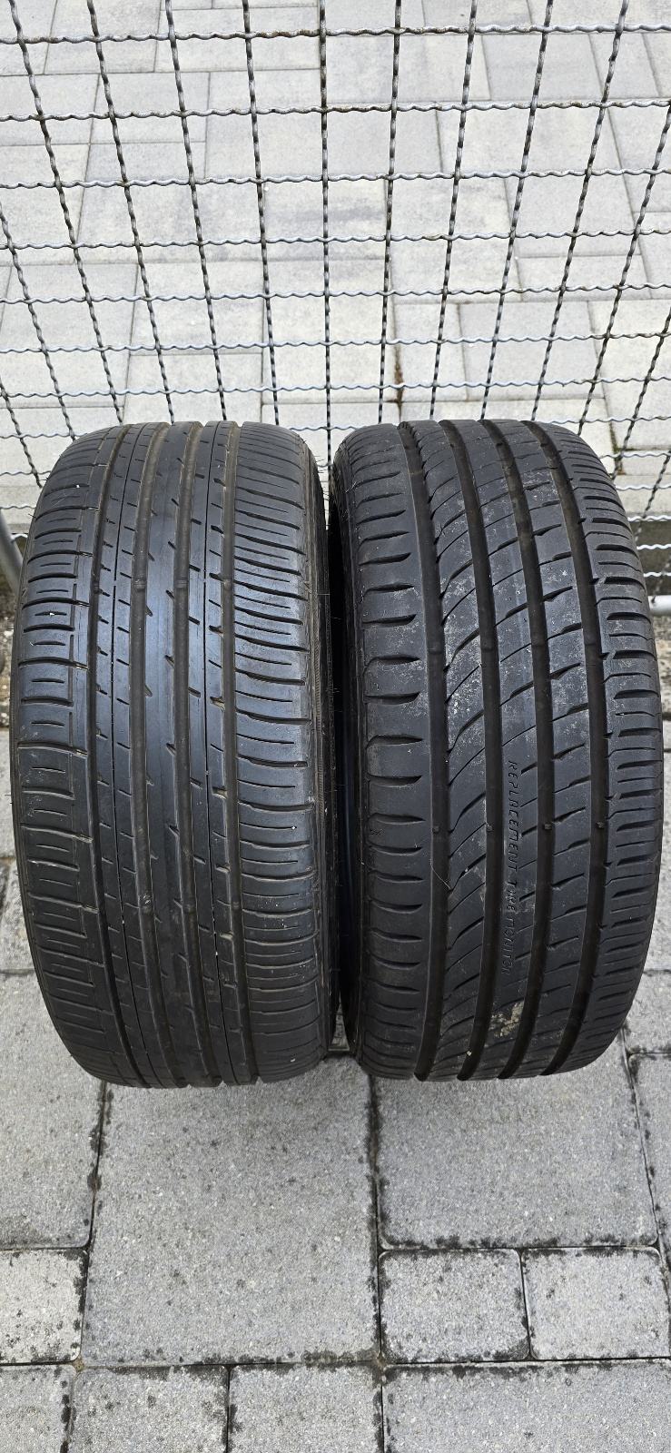 2 ljetne gume 225 45 R17 Falken i General, obje 50€