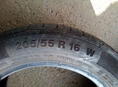 Gume ljetne Continental 205/55/16 3 kom.