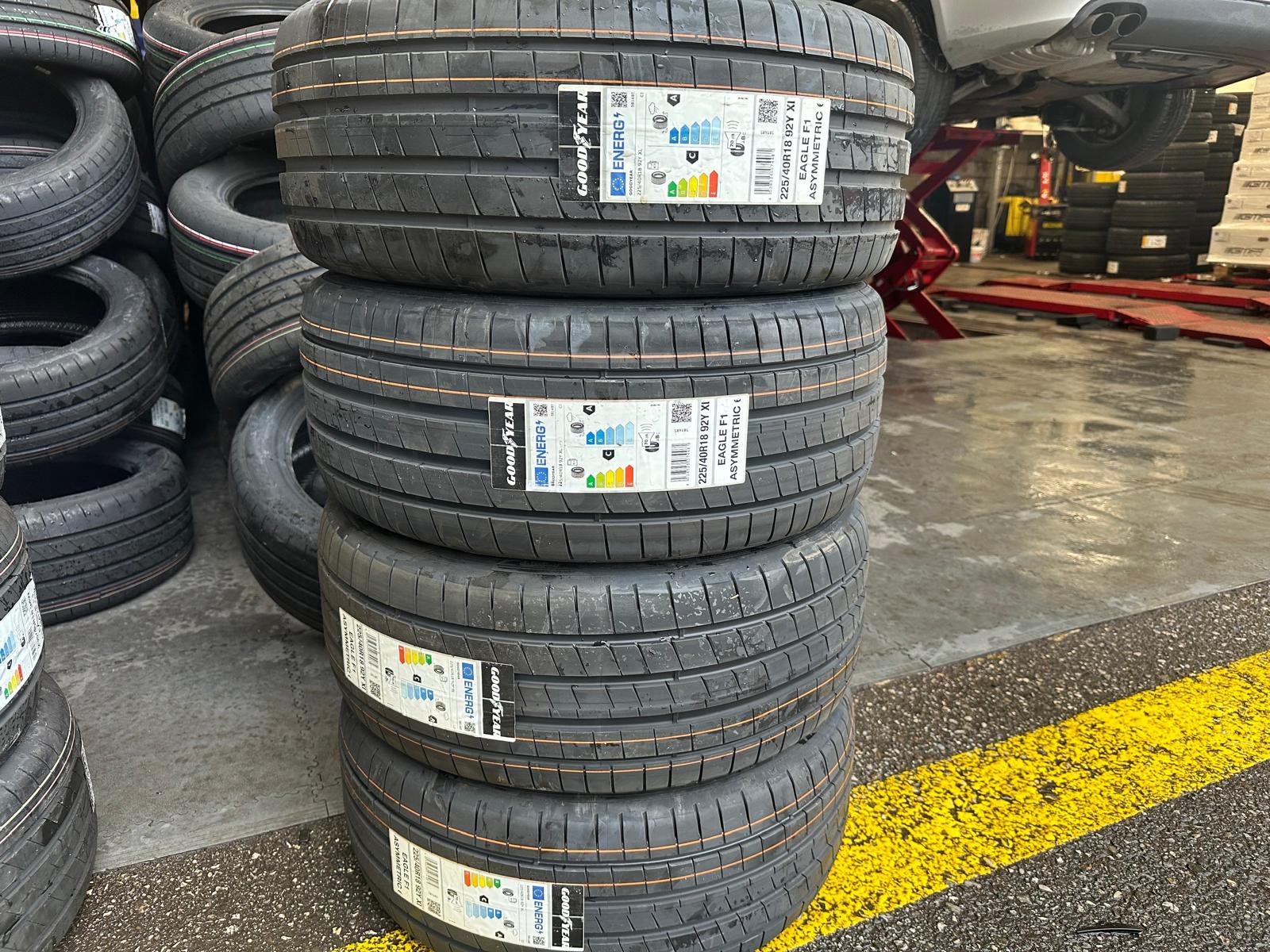 Gume ljetne Goodyear EAG F1 ASY 6 XL FP 225/40/18 4 kom.