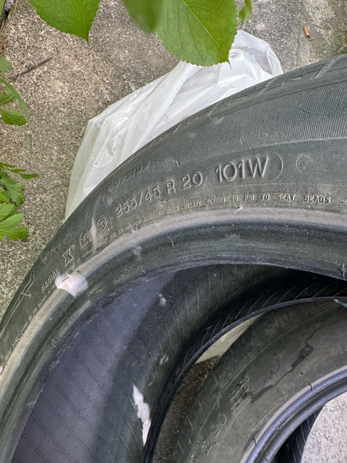 Gume ljetne Michelin 255/45/20 2 kom.