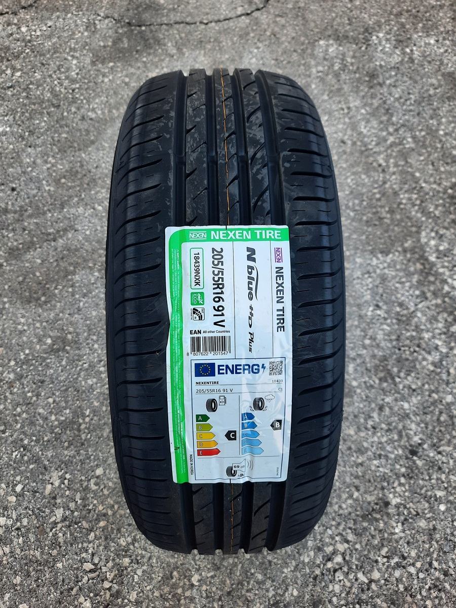 205/55/16 nove ljetne Nexen NBlue HD Plus 55e/kom