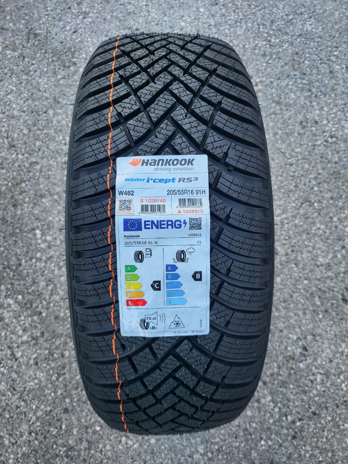 205/55/16 nove zimske Hankook W462 RS3 77e/kom