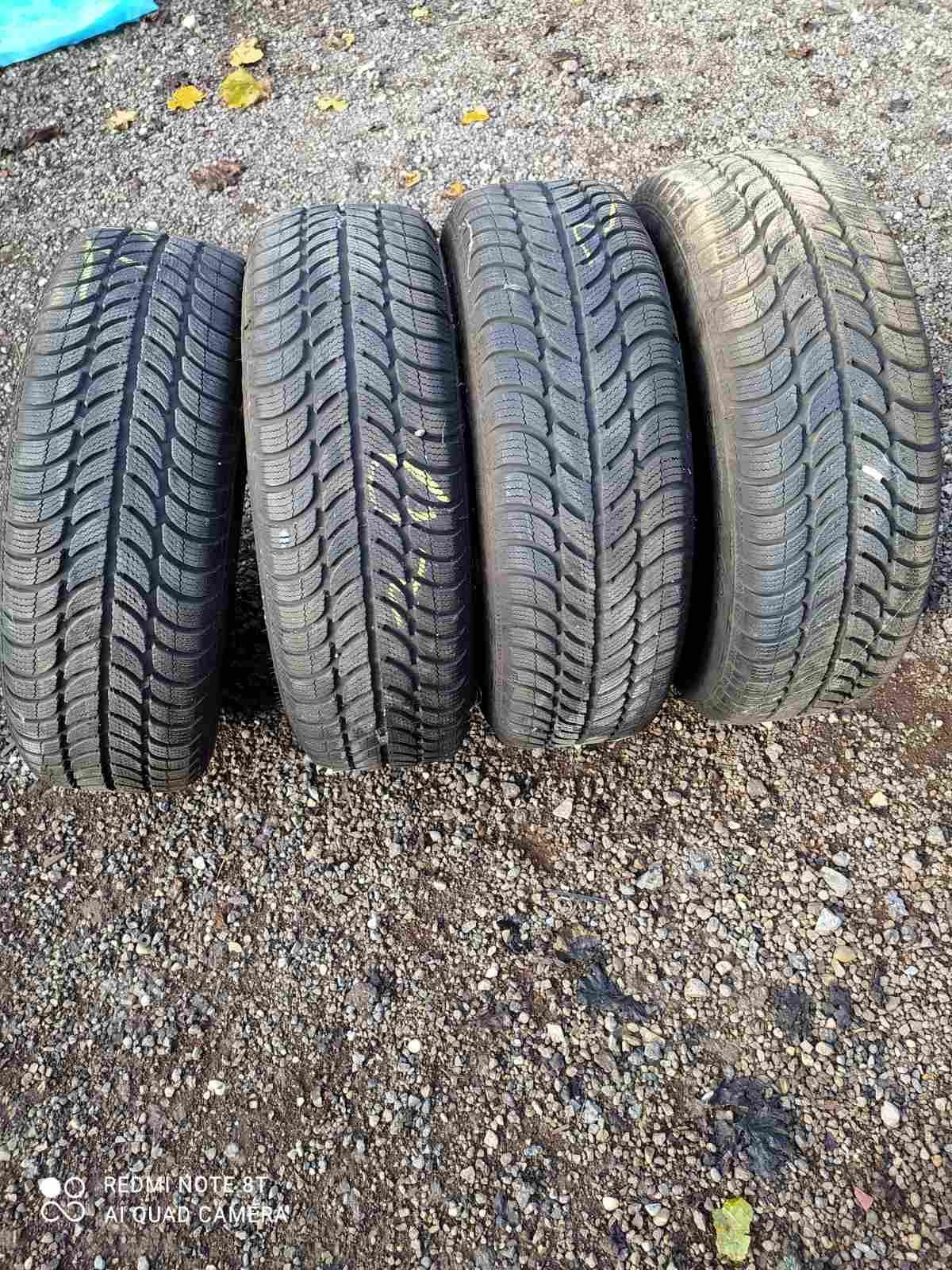 4 SAVA zimske gume 185/65/14 + čelicne felge(OSIJEK)