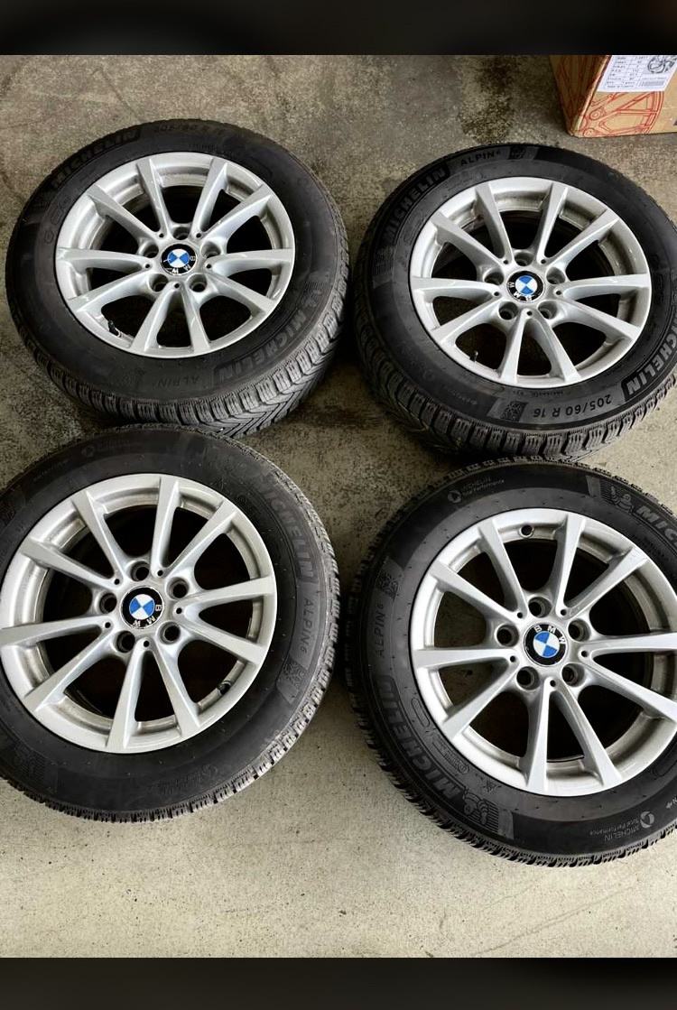 BMW 3 (F30) Alu felge 16” + Zimske MICHELIN ALPIN 6 (2022) - Kao nove