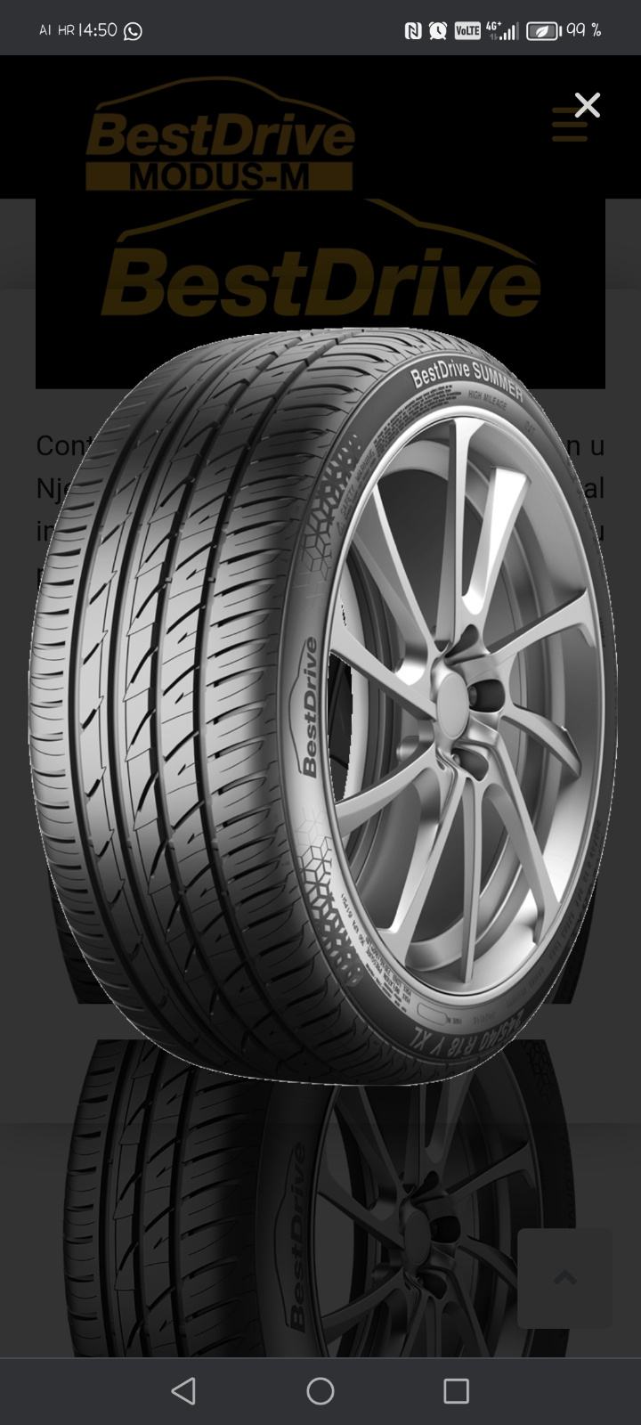 Gume 225/40/18 ljetna 4 kom.