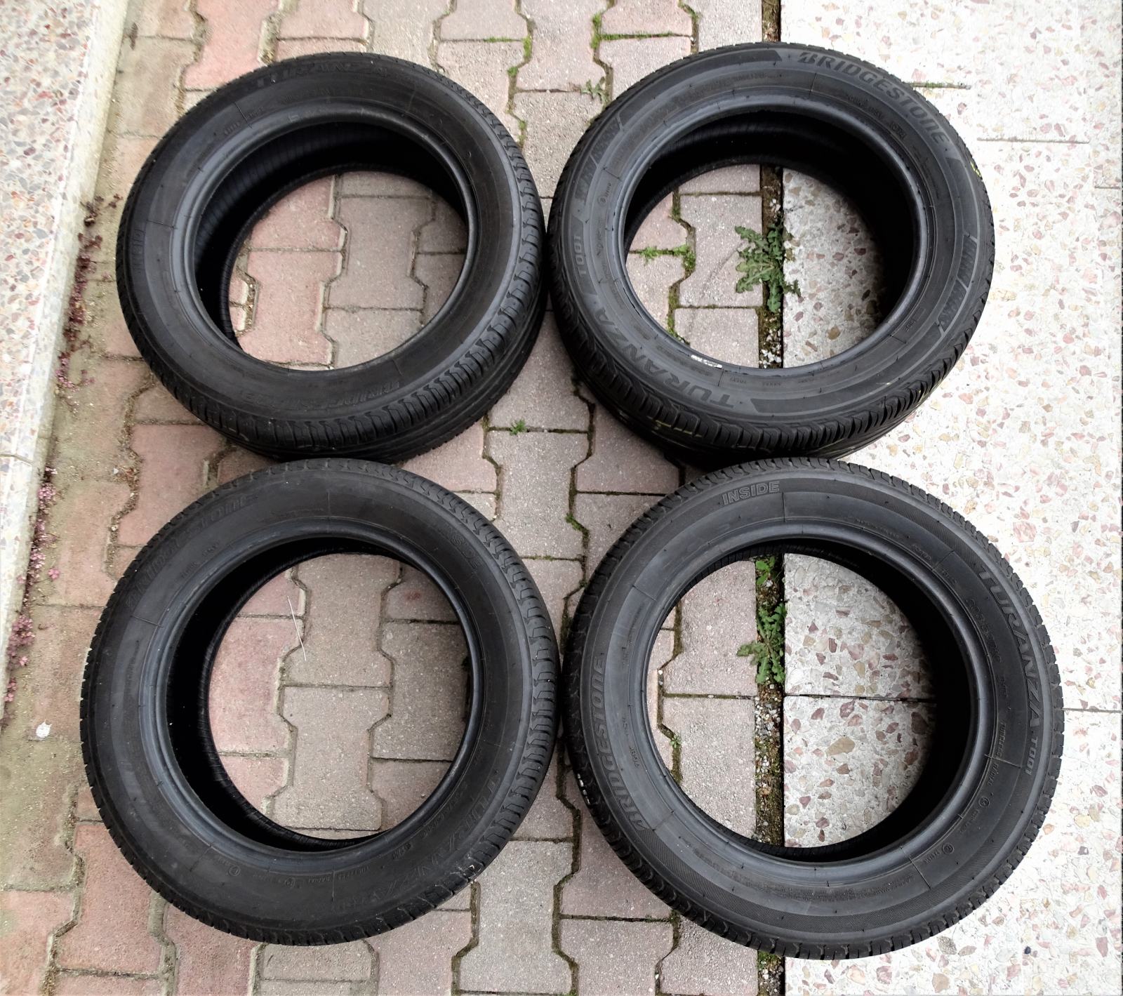 Gume Bridgestone TURENZA T001 LJETNE 205/55/16 4 kom. dubina šara 8 mm