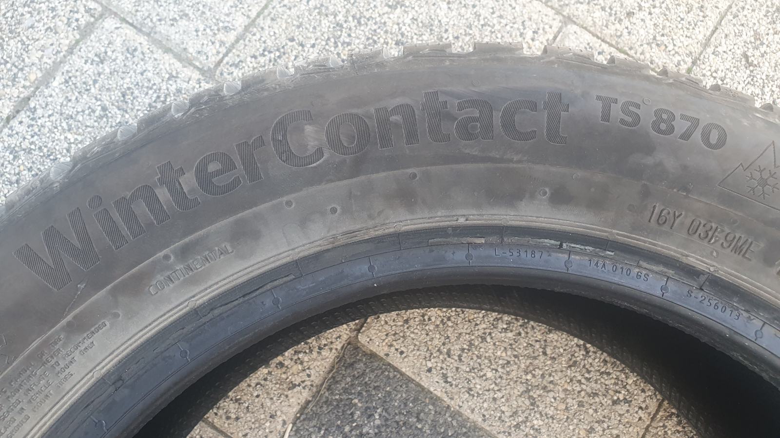 Winter Contact TS 870 Continental 205/55/16 zimska 4 kom.