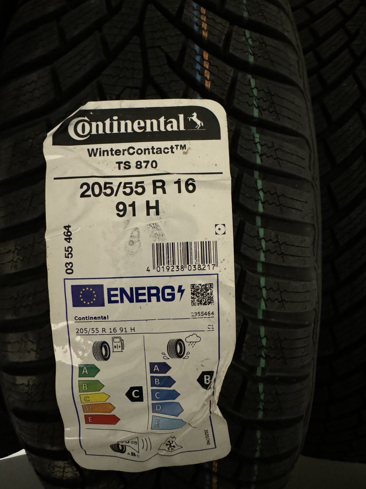 Gume Continental 205/55/16 zimska 4 kom.