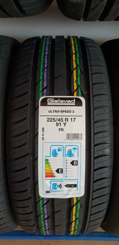 Gume Gislaved Ultra*Speed 2 225/45/17 FR **409,59kn**