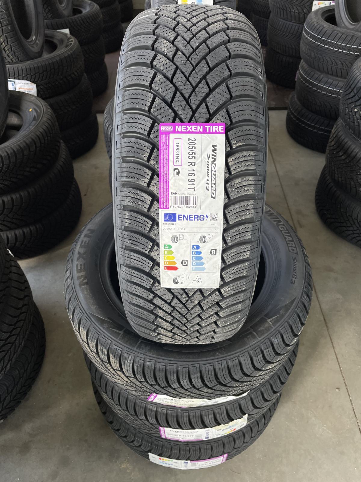 Gume Nexen 205/55/16 zimska 6+ kom.